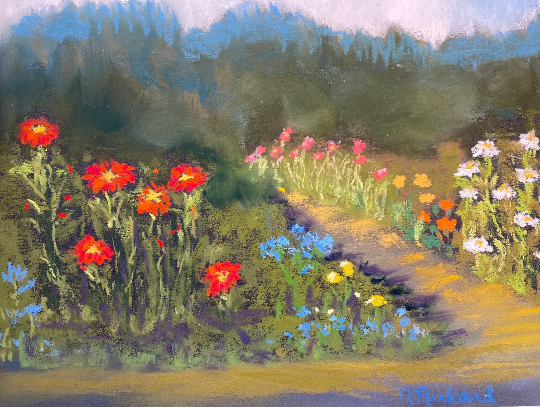 "GARDEN PATH" by Nancy Rickard – Humboldt Botanical Garden