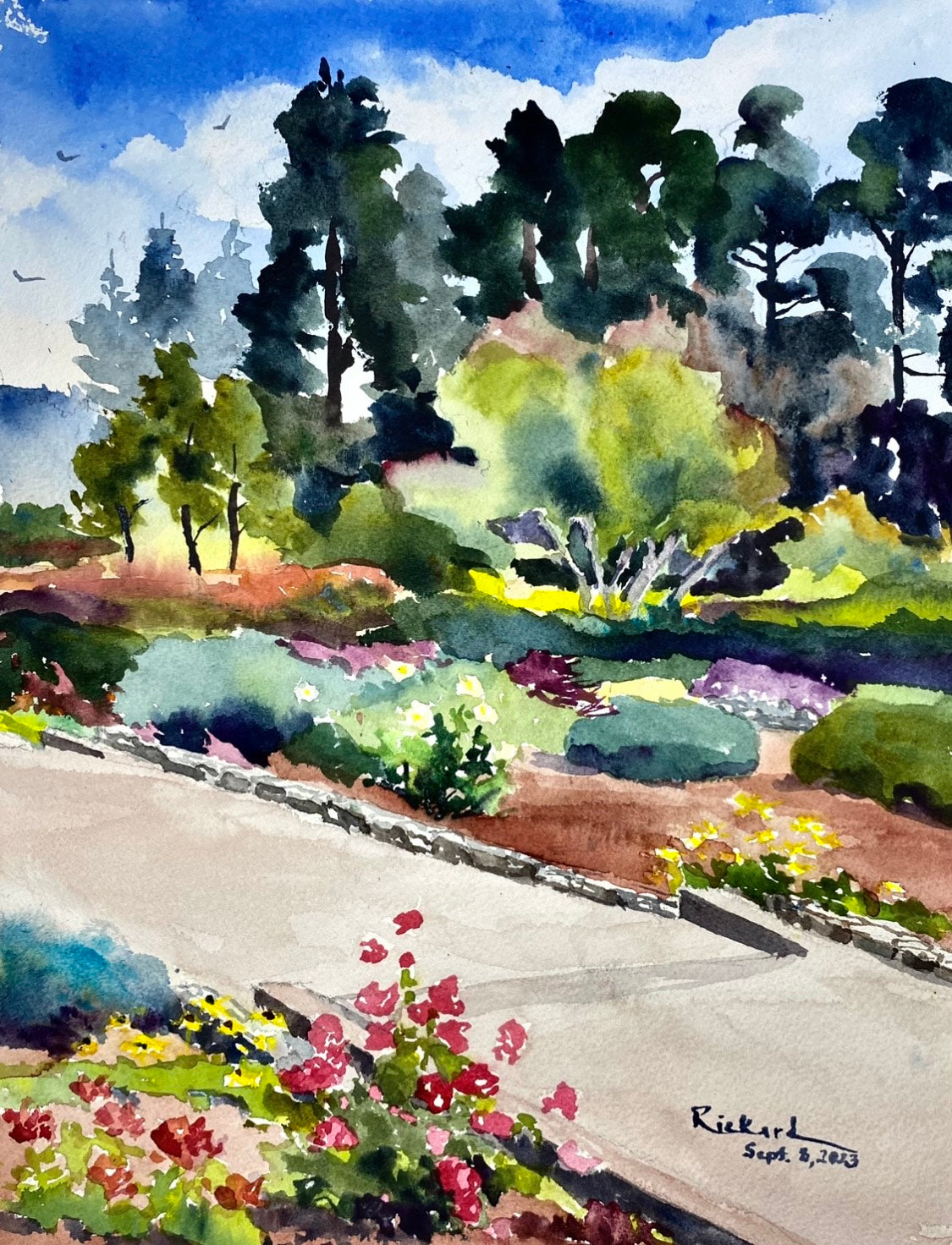 "GARDEN ZENITH" by Paul Rickard – Humboldt Botanical Garden